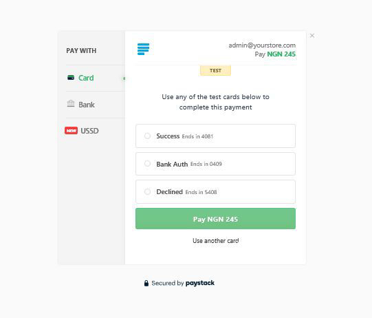 Paystack Payment Plugin - nopCommerce Paystack Payment Plugin - nopCommerce