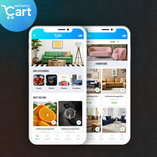 Android And Ios Flutter Mobile App By Nopstation Nopcommerce