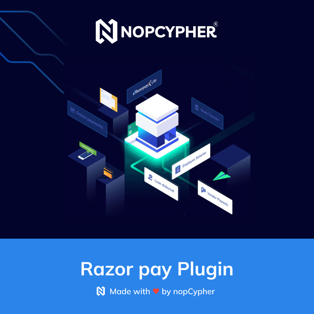 RazorPay Plugin - nopCommerce RazorPay Plugin - nopCommerce